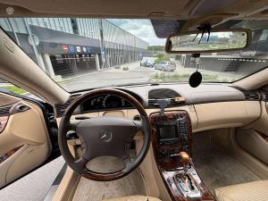 Melns Mercedes-Benz cl-500 2002 Viļņa, ar dzinēja tilpumu 5.00 L un nobraukumu 272 tūkst. km par 7000 €, foto 14 vietnē AUTOMOTO.COM.LV