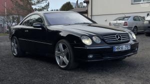 Черный Мерседес ЦЛ 500 2005 в Вильнюс, объемом двигателя 5.00 л и пробегом 370 тыс. км за 6000 €, фото  на AUTOMOTO.COM.LV