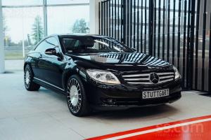 Черный Мерседес ЦЛ 500 2006 в Рига, объемом двигателя 5.50 л и пробегом 133 тыс. км за 18500 €, фото  на AUTOMOTO.COM.LV