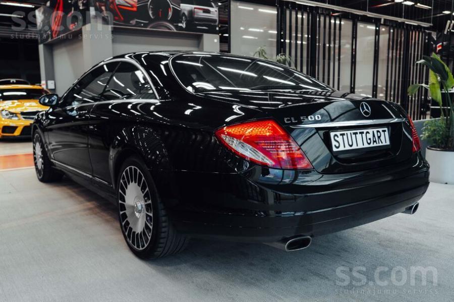 Черный Мерседес ЦЛ 500 2006 в Рига, объемом двигателя 5.50 л и пробегом 133 тыс. км за 18500 €, фото 5 на AUTOMOTO.COM.LV