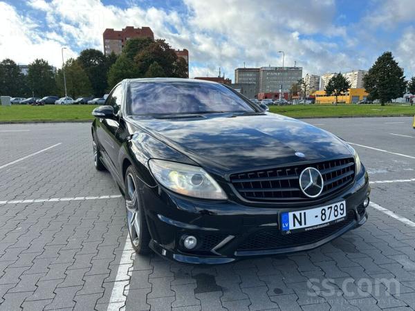 Черный Мерседес ЦЛ 500 2006 в Рига, объемом двигателя 5.50 л и пробегом 245 тыс. км за 18990 €, фото 1 на AUTOMOTO.COM.LV