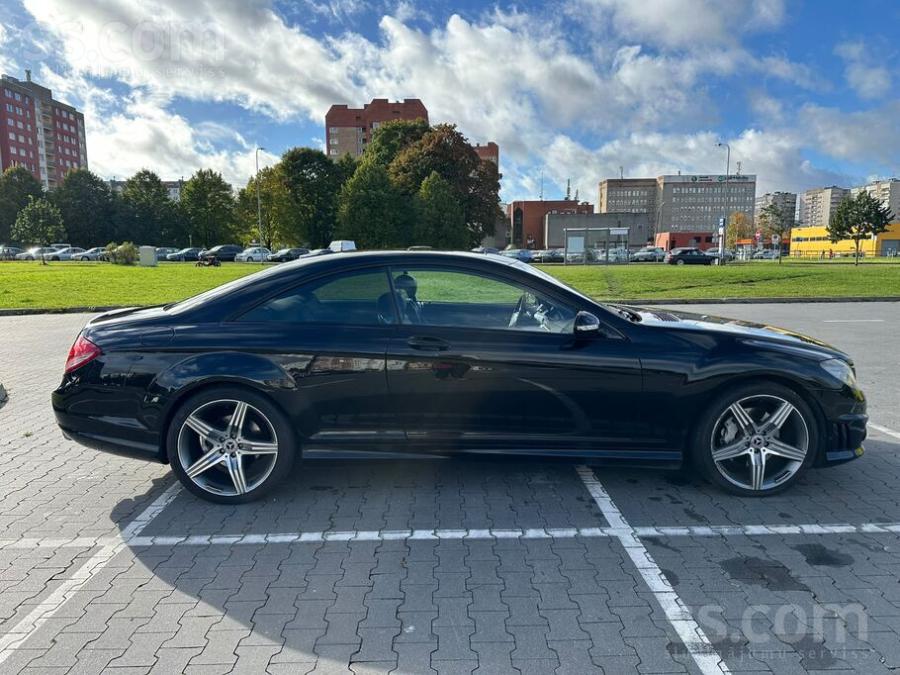 Black Mercedes-Benz cl-500 2006 in Riga, with an engine capacity of 5.50 L and mileage of 245 thousand km for 18990 €, photo 3 on AUTOMOTO.COM.LV