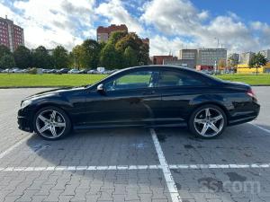 Black Mercedes-Benz cl-500 2006 in Riga, with an engine capacity of 5.50 L and mileage of 245 thousand km for 18990 €, photo 5 on AUTOMOTO.COM.LV