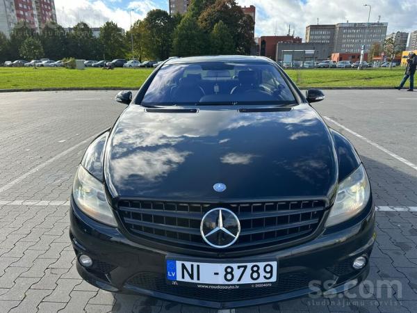 Черный Мерседес ЦЛ 500 2006 в Рига, объемом двигателя 5.50 л и пробегом 245 тыс. км за 18990 €, фото 6 на AUTOMOTO.COM.LV