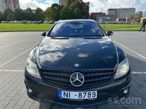 Black Mercedes-Benz cl-500 2006 in Riga, with an engine capacity of 5.50 L and mileage of 245 thousand km for 18990 €, photo 6 on AUTOMOTO.COM.LV