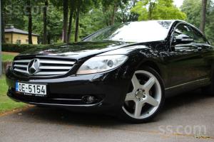 Black Mercedes-Benz cl-500 2007 in Riga, with an engine capacity of 5.50 L and mileage of 164 thousand km for 14950 €, photo 5 on AUTOMOTO.COM.LV