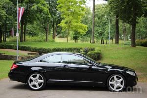 Black Mercedes-Benz cl-500 2007 in Riga, with an engine capacity of 5.50 L and mileage of 164 thousand km for 14950 €, photo 10 on AUTOMOTO.COM.LV