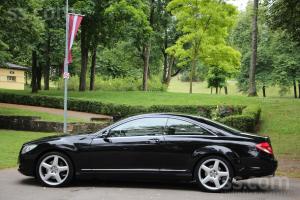 Black Mercedes-Benz cl-500 2007 in Riga, with an engine capacity of 5.50 L and mileage of 164 thousand km for 14950 €, photo 11 on AUTOMOTO.COM.LV