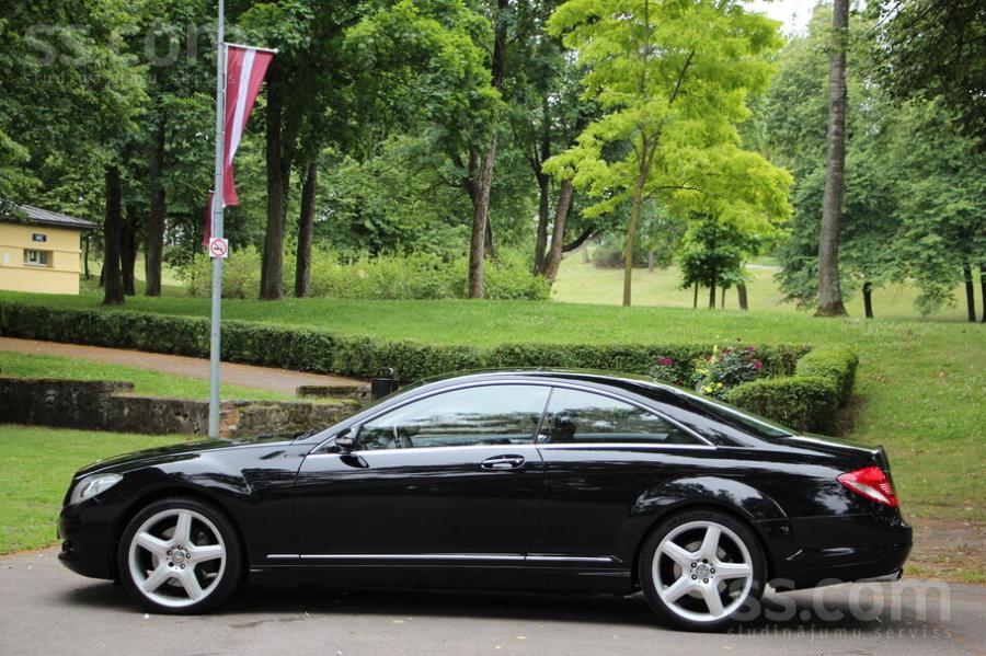 Black Mercedes-Benz cl-500 2007 in Riga, with an engine capacity of 5.50 L and mileage of 164 thousand km for 14950 €, photo 11 on AUTOMOTO.COM.LV