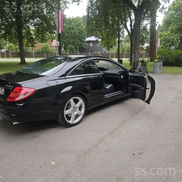 Melns Mercedes-Benz cl-500 2007 Rīga, ar dzinēja tilpumu 5.50 L un nobraukumu 164 tūkst. km par 13500 €, foto 3 vietnē AUTOMOTO.COM.LV