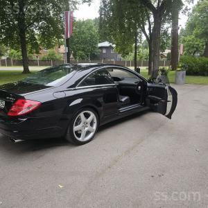 Черный Мерседес ЦЛ 500 2007 в Рига, объемом двигателя 5.50 л и пробегом 164 тыс. км за 13500 €, фото 3 на AUTOMOTO.COM.LV
