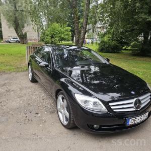 Черный Мерседес ЦЛ 500 2007 в Рига, объемом двигателя 5.50 л и пробегом 164 тыс. км за 13500 €, фото 4 на AUTOMOTO.COM.LV