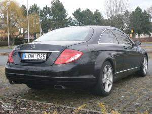 Melns Mercedes-Benz cl-500 2007 Viļņa, ar dzinēja tilpumu 5.50 L un nobraukumu 249 tūkst. km par 12500 €, foto 5 vietnē AUTOMOTO.COM.LV