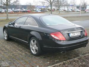 Melns Mercedes-Benz cl-500 2007 Viļņa, ar dzinēja tilpumu 5.50 L un nobraukumu 249 tūkst. km par 12500 €, foto 9 vietnē AUTOMOTO.COM.LV