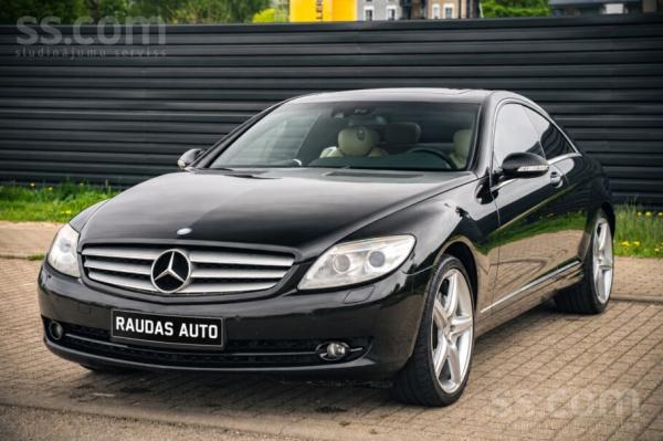 Melns Mercedes-Benz cl-500 2007 Rīga, ar dzinēja tilpumu 5.50 L un nobraukumu 0 tūkst. km par 9990 €, foto 1 vietnē AUTOMOTO.COM.LV