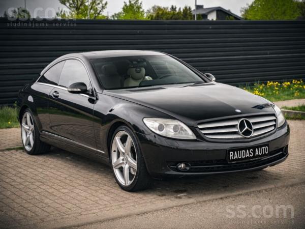 Melns Mercedes-Benz cl-500 2007 Rīga, ar dzinēja tilpumu 5.50 L un nobraukumu 0 tūkst. km par 9990 €, foto 3 vietnē AUTOMOTO.COM.LV
