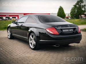 Black Mercedes-Benz cl-500 2007 in Riga, with an engine capacity of 5.50 L and mileage of 0 thousand km for 9990 €, photo 5 on AUTOMOTO.COM.LV