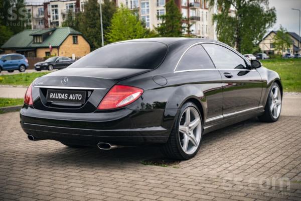 Melns Mercedes-Benz cl-500 2007 Rīga, ar dzinēja tilpumu 5.50 L un nobraukumu 0 tūkst. km par 9990 €, foto 6 vietnē AUTOMOTO.COM.LV