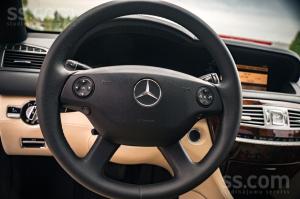 Black Mercedes-Benz cl-500 2007 in Riga, with an engine capacity of 5.50 L and mileage of 0 thousand km for 9990 €, photo 9 on AUTOMOTO.COM.LV