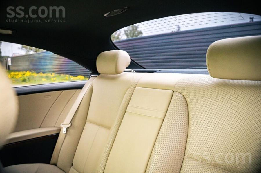 Black Mercedes-Benz cl-500 2007 in Riga, with an engine capacity of 5.50 L and mileage of 0 thousand km for 9990 €, photo 27 on AUTOMOTO.COM.LV