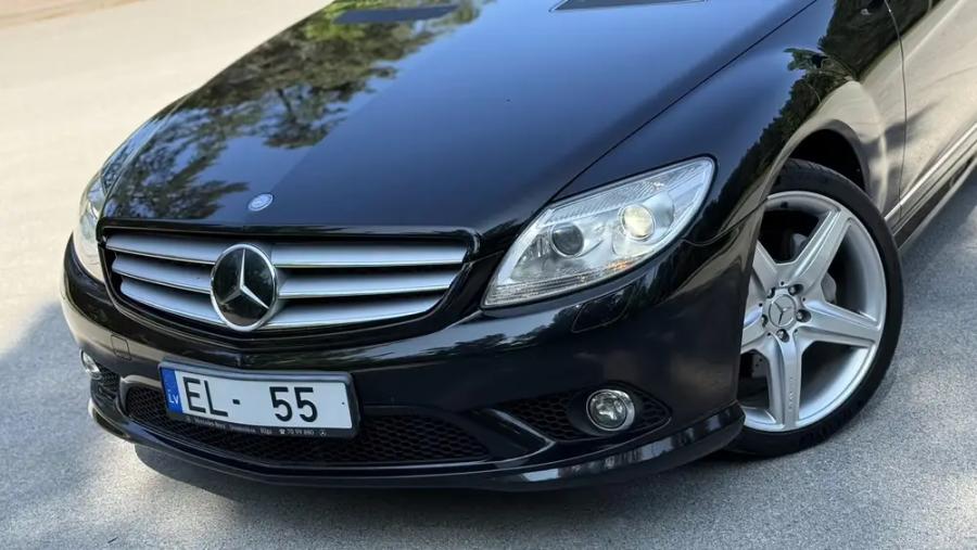 Melns Mercedes-Benz cl-500 2007 Jūrmala, ar dzinēja tilpumu 5.50 L un nobraukumu 120 tūkst. km par 7000 €, foto 3 vietnē AUTOMOTO.COM.LV