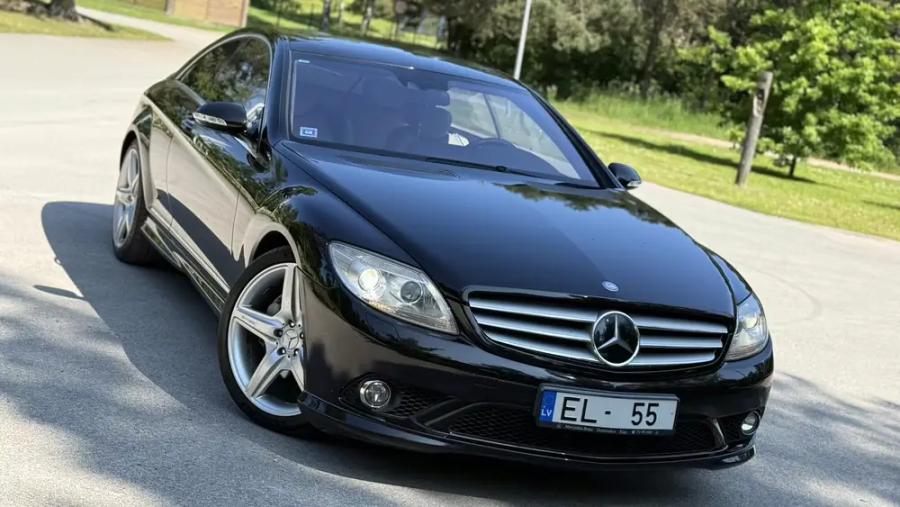 Melns Mercedes-Benz cl-500 2007 Jūrmala, ar dzinēja tilpumu 5.50 L un nobraukumu 120 tūkst. km par 7000 €, foto 12 vietnē AUTOMOTO.COM.LV