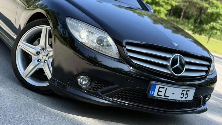 Melns Mercedes-Benz cl-500 2007 Jūrmala, ar dzinēja tilpumu 5.50 L un nobraukumu 120 tūkst. km par 7000 €, foto 13 vietnē AUTOMOTO.COM.LV