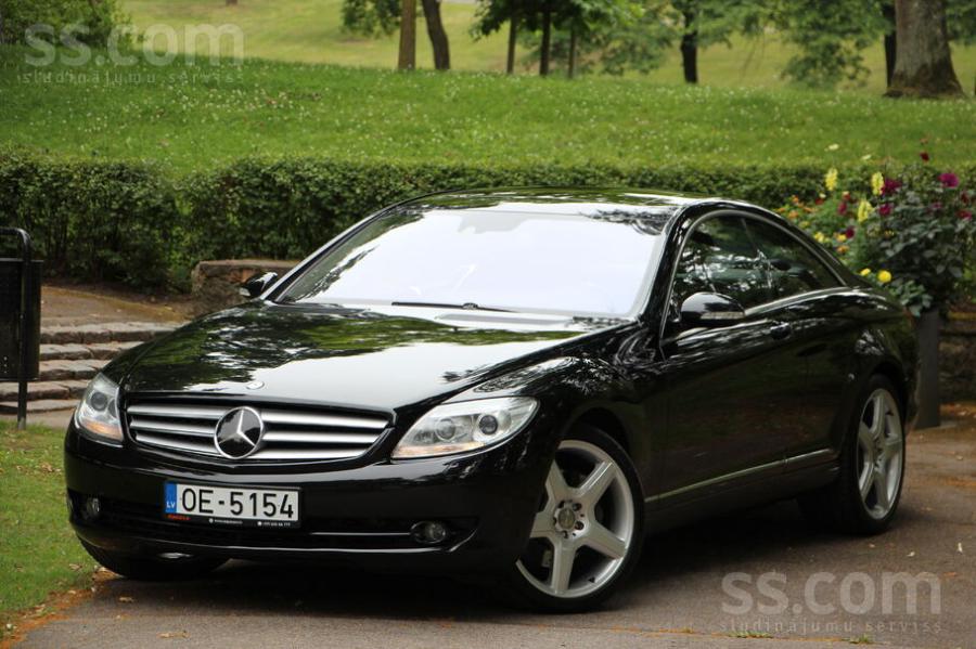 Melns Mercedes-Benz cl-500 2007 Rīga, ar dzinēja tilpumu 5.50 L un nobraukumu 166 tūkst. km par 13000 €, foto 7 vietnē AUTOMOTO.COM.LV