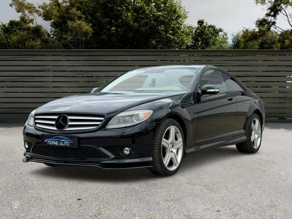 Black Mercedes-Benz cl-500 2007 in Siauliai, with an engine capacity of 5.46 L and mileage of 119 thousand km for 16500 €, photo 1 on AUTOMOTO.COM.LV