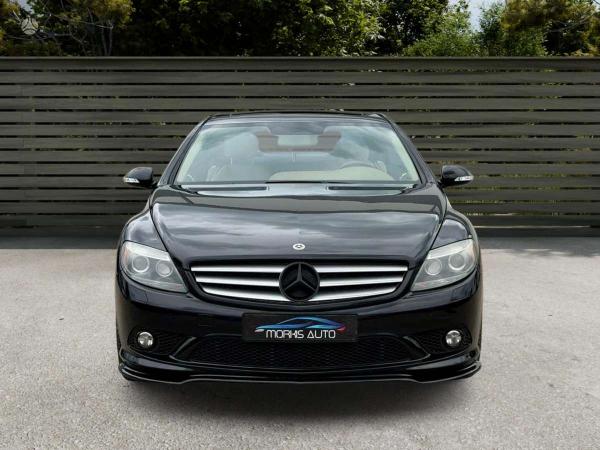 Black Mercedes-Benz cl-500 2007 in Siauliai, with an engine capacity of 5.46 L and mileage of 119 thousand km for 16500 €, photo 2 on AUTOMOTO.COM.LV