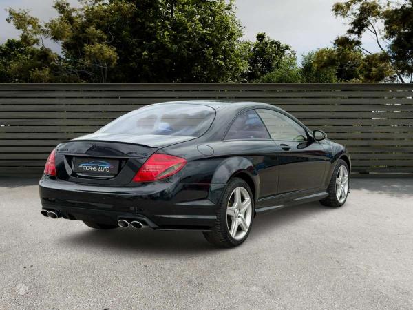 Black Mercedes-Benz cl-500 2007 in Siauliai, with an engine capacity of 5.46 L and mileage of 119 thousand km for 16500 €, photo 4 on AUTOMOTO.COM.LV