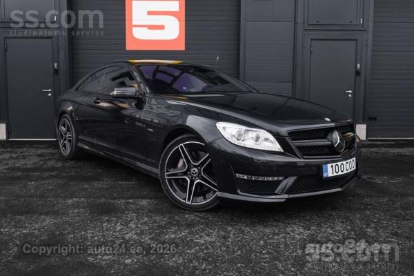 Black Mercedes-Benz cl-500 2007 in Riga, with an engine capacity of 5.00 L and mileage of 248 thousand km for 24750 €, photo 1 on AUTOMOTO.COM.LV
