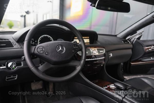 Black Mercedes-Benz cl-500 2007 in Riga, with an engine capacity of 5.00 L and mileage of 248 thousand km for 24750 €, photo 5 on AUTOMOTO.COM.LV
