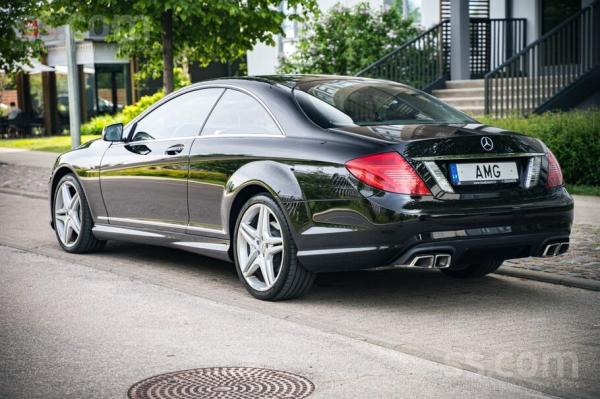 Melns Mercedes-Benz cl-500 2008 Rīga, ar dzinēja tilpumu 5.50 L un nobraukumu 176 tūkst. km par 17990 €, foto 6 vietnē AUTOMOTO.COM.LV