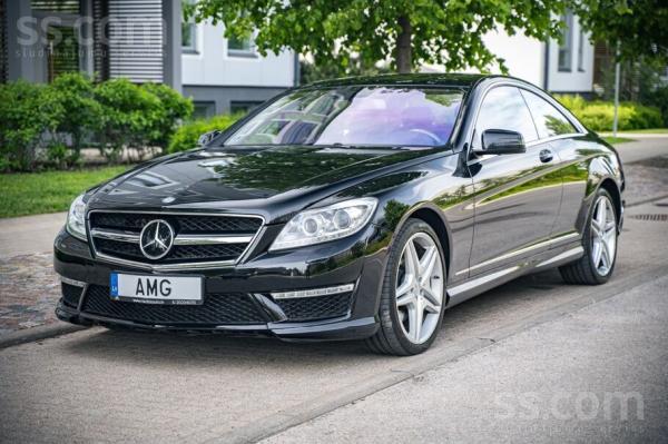 Black Mercedes-Benz cl-500 2008 in Riga, with an engine capacity of 5.50 L and mileage of 176 thousand km for 17990 €, photo 1 on AUTOMOTO.COM.LV