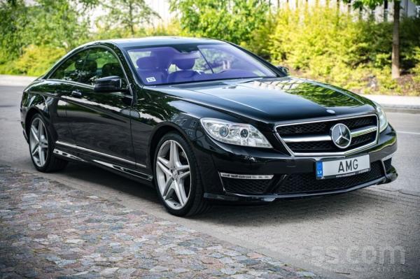 Black Mercedes-Benz cl-500 2008 in Riga, with an engine capacity of 5.50 L and mileage of 176 thousand km for 17990 €, photo 3 on AUTOMOTO.COM.LV