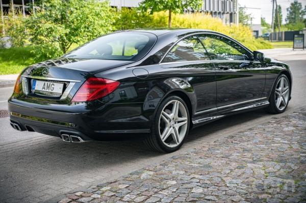 Black Mercedes-Benz cl-500 2008 in Riga, with an engine capacity of 5.50 L and mileage of 176 thousand km for 17990 €, photo 4 on AUTOMOTO.COM.LV