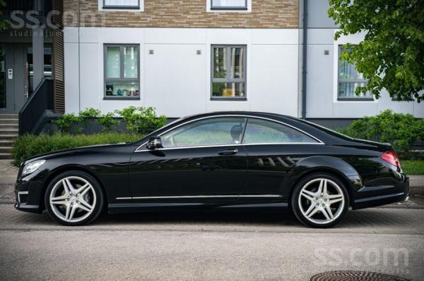 Black Mercedes-Benz cl-500 2008 in Riga, with an engine capacity of 5.50 L and mileage of 176 thousand km for 17990 €, photo 7 on AUTOMOTO.COM.LV