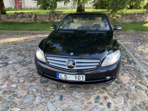 Черный Мерседес ЦЛ 500 2008 в Рига, объемом двигателя 5.50 л и пробегом 273 тыс. км за 9000 €, фото  на AUTOMOTO.COM.LV