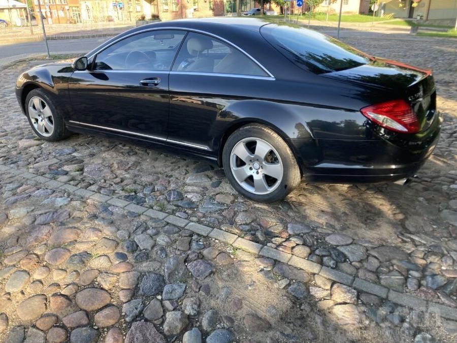 Черный Мерседес ЦЛ 500 2008 в Рига, объемом двигателя 5.50 л и пробегом 273 тыс. км за 9000 €, фото 5 на AUTOMOTO.COM.LV