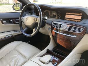 Черный Мерседес ЦЛ 500 2008 в Рига, объемом двигателя 5.50 л и пробегом 273 тыс. км за 9000 €, фото 9 на AUTOMOTO.COM.LV