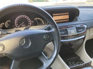 Черный Мерседес ЦЛ 500 2008 в Рига, объемом двигателя 5.50 л и пробегом 273 тыс. км за 9000 €, фото 10 на AUTOMOTO.COM.LV