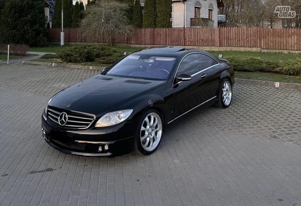 Melns Mercedes-Benz cl-500 2008 Rietavas, ar dzinēja tilpumu 5.50 L un nobraukumu 205 tūkst. km par 17000 €, foto 1 vietnē AUTOMOTO.COM.LV