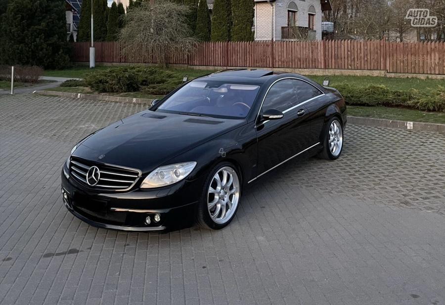 Melns Mercedes-Benz cl-500 2008 Rietavas, ar dzinēja tilpumu 5.50 L un nobraukumu 205 tūkst. km par 17000 €, foto 1 vietnē AUTOMOTO.COM.LV