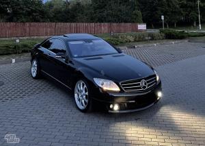 Melns Mercedes-Benz cl-500 2008 Rietavas, ar dzinēja tilpumu 5.50 L un nobraukumu 205 tūkst. km par 17000 €, foto 3 vietnē AUTOMOTO.COM.LV