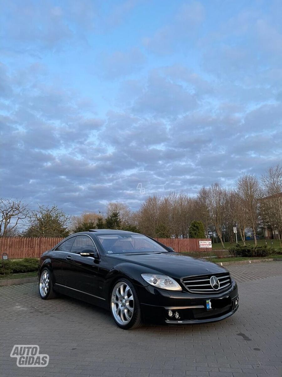 Melns Mercedes-Benz cl-500 2008 Rietavas, ar dzinēja tilpumu 5.50 L un nobraukumu 205 tūkst. km par 17000 €, foto 6 vietnē AUTOMOTO.COM.LV