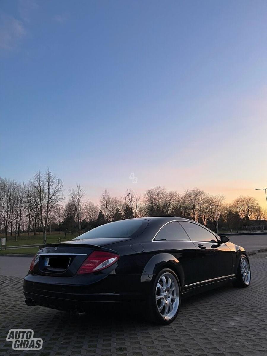 Melns Mercedes-Benz cl-500 2008 Rietavas, ar dzinēja tilpumu 5.50 L un nobraukumu 205 tūkst. km par 17000 €, foto 8 vietnē AUTOMOTO.COM.LV