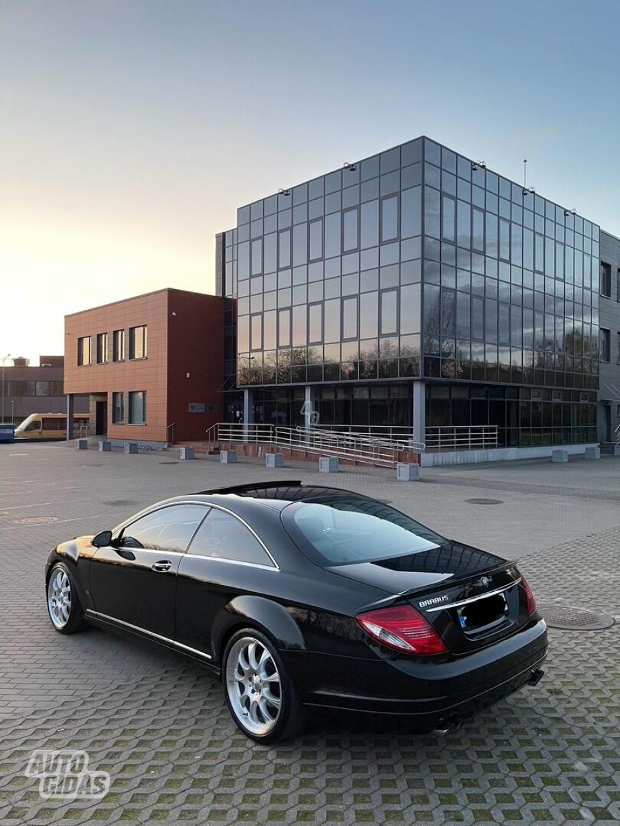 Melns Mercedes-Benz cl-500 2008 Rietavas, ar dzinēja tilpumu 5.50 L un nobraukumu 205 tūkst. km par 17000 €, foto 11 vietnē AUTOMOTO.COM.LV