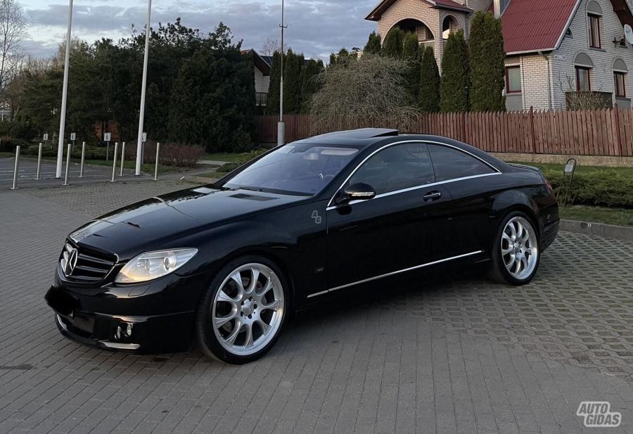 Melns Mercedes-Benz cl-500 2008 Rietavas, ar dzinēja tilpumu 5.50 L un nobraukumu 205 tūkst. km par 17000 €, foto 12 vietnē AUTOMOTO.COM.LV