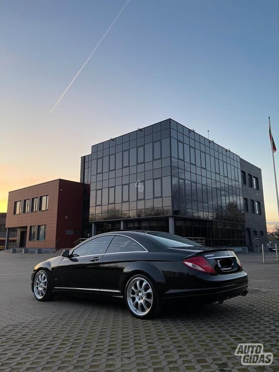 Melns Mercedes-Benz cl-500 2008 Rietavas, ar dzinēja tilpumu 5.50 L un nobraukumu 205 tūkst. km par 17000 €, foto 14 vietnē AUTOMOTO.COM.LV